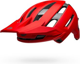 Bell Bell Herren Super Air R MIPS Fahrradhelm MTB, Matte/Gloss red/Gray, M | 55-59cm