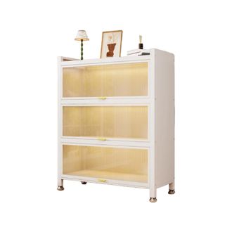 Generic Gro&szlig;z&uuml;giger Aufbewahrungsschrank, Schubladenelement aus Kohlenstoffstahl mit nach innen &ouml;ffnenden, verdeckten T&uuml;ren und verstellbaren F&uuml;&szlig;en, geeignet 