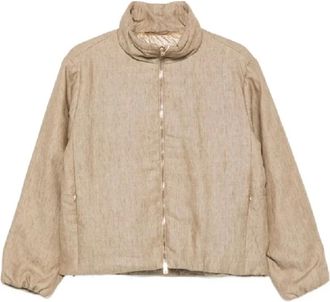 Herno Femme, Vestes, Beige, Taille: 36 FR Doudoune
