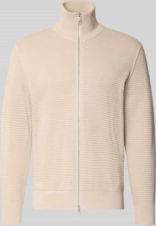 Marc O'Polo Regular Fit Strickjacke aus reiner Baumwolle