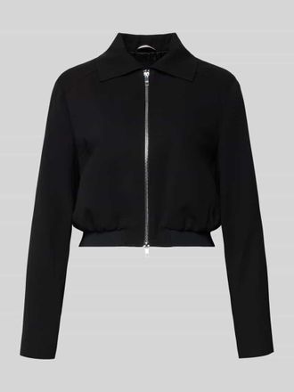 HUGO BOSS Slim Fit Kurzblazer aus reiner Viskose Modell JOCALENA