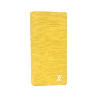 Louis Vuitton Pre-owned Leder Portemonnaies - - Pre-owned - Damen - Gelb - ONE SIZE