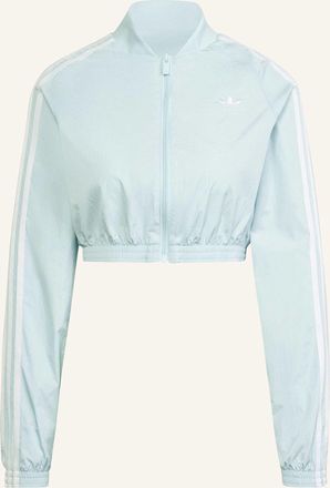 adidas Originals Adidas Originals Adicolor Teamgeist Cropped Originals Jacke blau