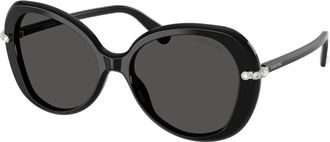 Swarovski Femme, Accessoires, Noir, Taille: 55 MM Sk6059 Lunettes de soleil