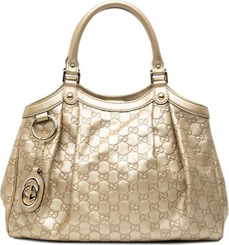 Gucci Shopper - Medium Guccissima Sukey Tote - Gr. unisize - in Gold - f&uuml;r Damen