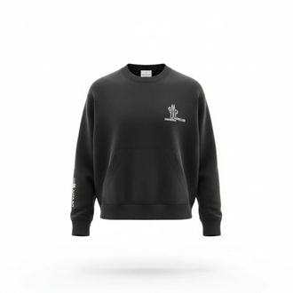 Moncler Sweatshirt - - Sweatshirts & Hoodies - Herren - Schwarzk - M