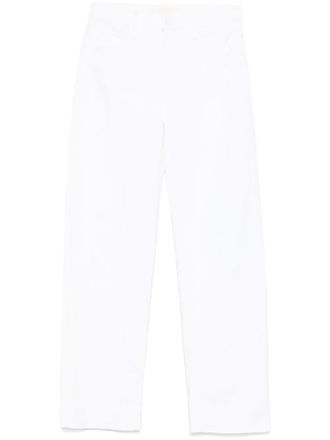 Mother Dodger Sneak Jeans - Weiß