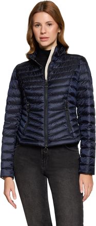 Gil Bret Steppjacke GIL BRET, Damen, Gr. 44, blau (schwarz navy), Steppware, Obermaterial: 100% Polyamid, unifarben, regular fit normal, Jacken Steppjacke, mit