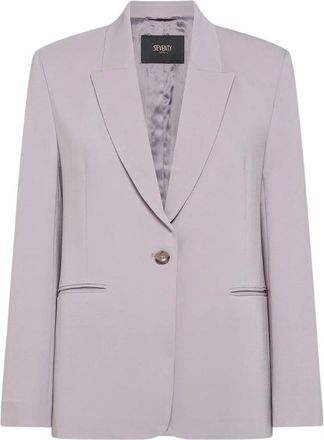 Seventy Femme, Vestes, Rose, Taille: 40 FR Veste Cady Crois&eacute;e