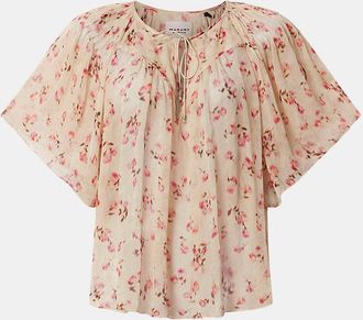 Isabel Marant Haut / Top Neslya - Femme - Beige - Taille 34 - Marant &Eacute;toile