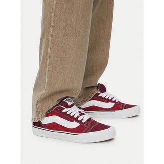 Vans Sneakers aus Stoff Vans Knu Skool VN000D22BRD1 Dunkelrot