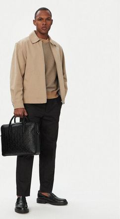 Calvin Klein Aktenmappe Emblem Aop Deboss LV04D3561G Schwarz