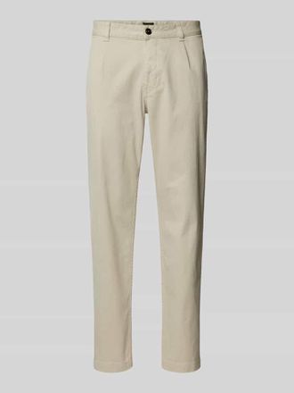 Boss Orange by Hugo Boss Slim Fit Chino mit Bundfalten