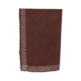 Faliero Sarti &Eacute;charpe Brunetta - Femme - Accessoires - Brun - Taille: ONE Size
