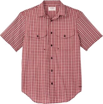 Filson Homme, Chemises, Multicolore, Taille: XL Twin Lakes Short Sleeve Sport Shirt