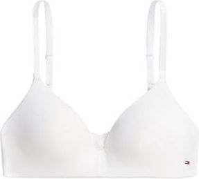 Tommy Hilfiger Soutien-gorge triangle uni &agrave; d&eacute;tail dentelle