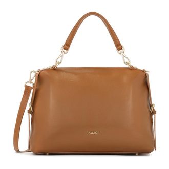 Kazar Femme, Sacs, Brun, Taille: ONE Size Sac &agrave; main marron clair avec poign&eacute;es d&eacute;tachables