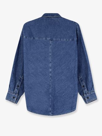 Loewe Womens Denim Shirt Blue Cotton