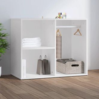 vidaXL Vidaxl - Armoire de dressing Blanc 80x40x65 cm Bois ding&eacute;nierie