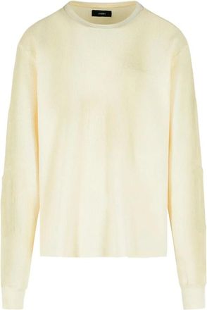 Amiri Homme, Tops, Beige, Taille: 2XL Bones Long Sleeve Tee