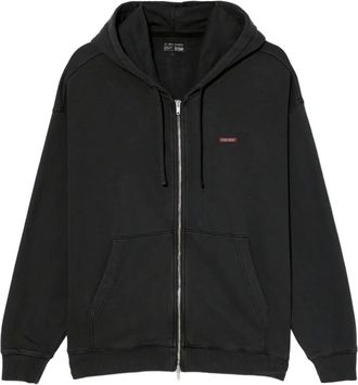 Izzue hoodie à patch logo - Noir