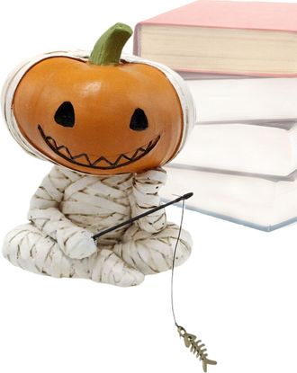 Generic Halloween-Figuren - Sammlerfiguren Vintage und fantasievoll Halloween | im Retro-Stil, Schwarze Katzen, Kürbisse und Hexenstatuen für die Atmosphäre z