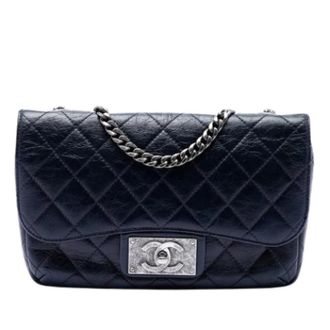 Chanel Pre-owned Gesteppte Umh&auml;ngetasche - - Pre-owned - Damen - Blau - ONE SIZE
