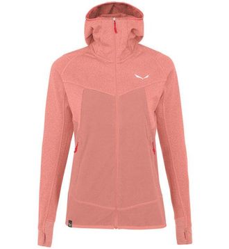 Salewa Puez Hybrid W - Fleecejacke mit Kapuze Trekking - Damen
