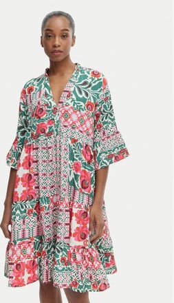 iconique Sommerkleid Morena IC26-094 Bunt Relaxed Fit