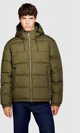 Sisley Winterjacke 23VFSN02J Grün Regular Fit