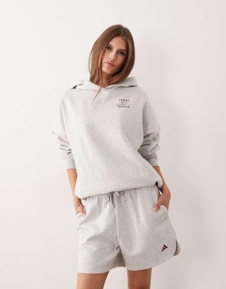 adidas adidas Performance - Three Stripes Studios - Sweat &agrave; capuche - Gris