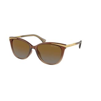 Ralph Lauren Braune polarisierte Sonnenbrille mit Farbverlauf - - Accessories - Damen - Braun - 55 MM