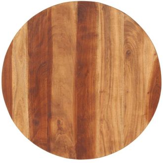 vidaXL Dessus de table bois massif dacacia rond 15-16 mm 70 cm Vidaxl