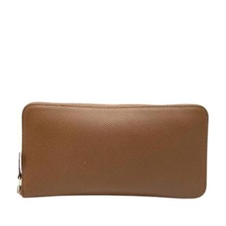 Herm&egrave;s Pre-owned Zip Around Wallet - - Pre-owned - Damen - Braun - ONE SIZE