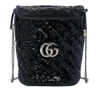 Gucci Sac seau matelass&eacute; vintage doccasion - Femme - Pre-owned - Noir - Taille: ONE Size
