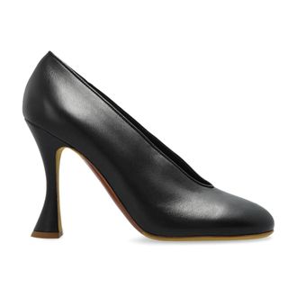 Moschino Lederpumps - - Shoes - Damen - Schwarzk - 36 EU