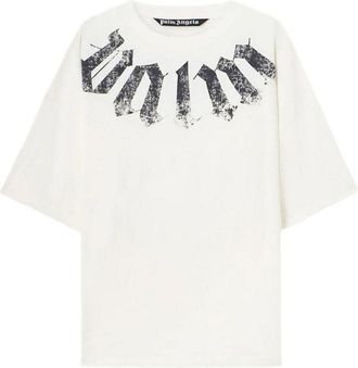Palm Angels T-shirt en coton avec logo Palm Angels