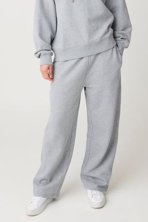 Knowledge Cotton Apparel Damen vegan Jogginghose Relaxed Grau Meliert