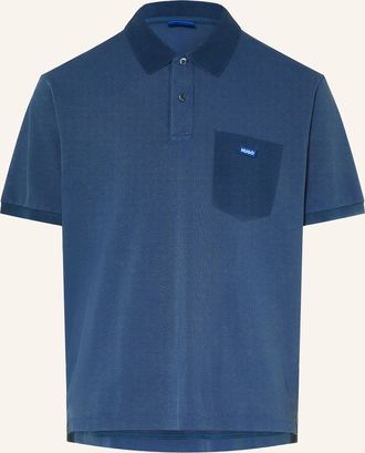 HUGO BOSS Hugo Piqu&eacute;-Poloshirt Nemin blau