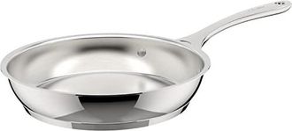 Lagostina Orchestra Po&ecirc;le avec Manche Long en Acier Inoxydable 18/10 &Oslash; 20 cm, Fond Lagotherm 3 Couches, Effet Miroir Ext&eacute;rieur et Int&eacute;rieur Satin&eacute;, pour Toutes 