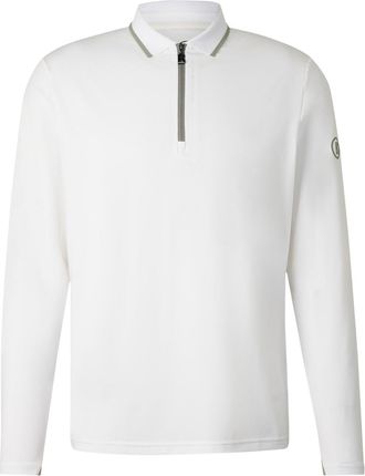 Bogner Polo-Longsleeve Jonah f&uuml;r Herren - Off-White - XXL