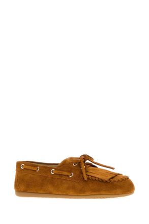 Miu Miu Suede Loafer - Brown