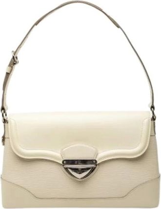 Louis Vuitton Sac Bandouli&egrave;re Bagatelle PM Pr&eacute;-owned - Femme - Pre-owned - Blanc - Taille: ONE Size
