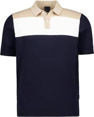 Bugatti Herren Polo-Shirt blau