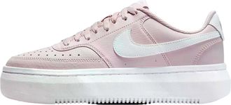 Nike Damen Court Vision Alta Sneaker, Hellrosa Wei&szlig;, 41 EU