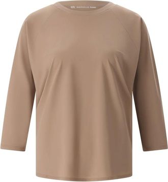 Raffaello Rossi Femme, Tops, Brun, Taille: 38 FR Top &agrave; manches longues