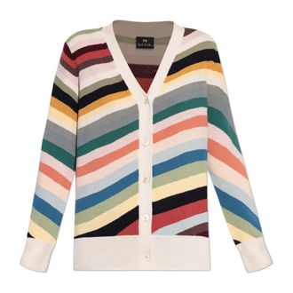 Paul Smith Strickjacke mit gestreiftem Muster - - Knitwear - Damen - Mehrfarbig - S
