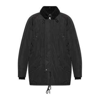 Dolce & Gabbana Isolierte Parka mit Kapuze - - Coats - Herren - Schwarzk - XL