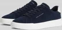 Tommy Hilfiger Sneaker aus echtem Leder mit Label-Schriftzug