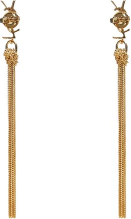 Saint Laurent Cassandre Earrings - Gold
